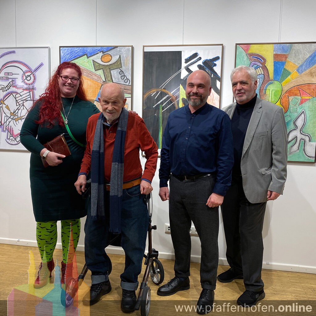 Städtische Galerie - Ausstellung von Reiner Schlamp eröffnet ...