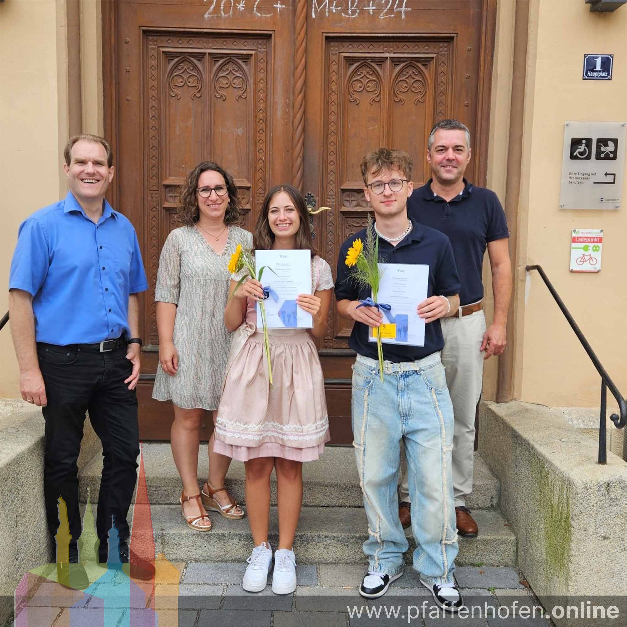 Ausbildung bei der Stadt Pfaffenhofen : Neue Auszubildende und ...